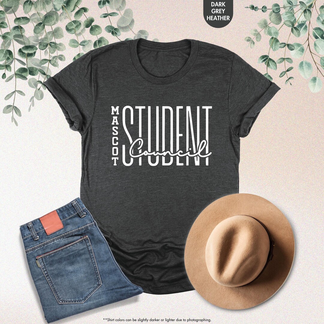 Custom Student Council Shirt, Personalized Gifts, School Council Shirt ...