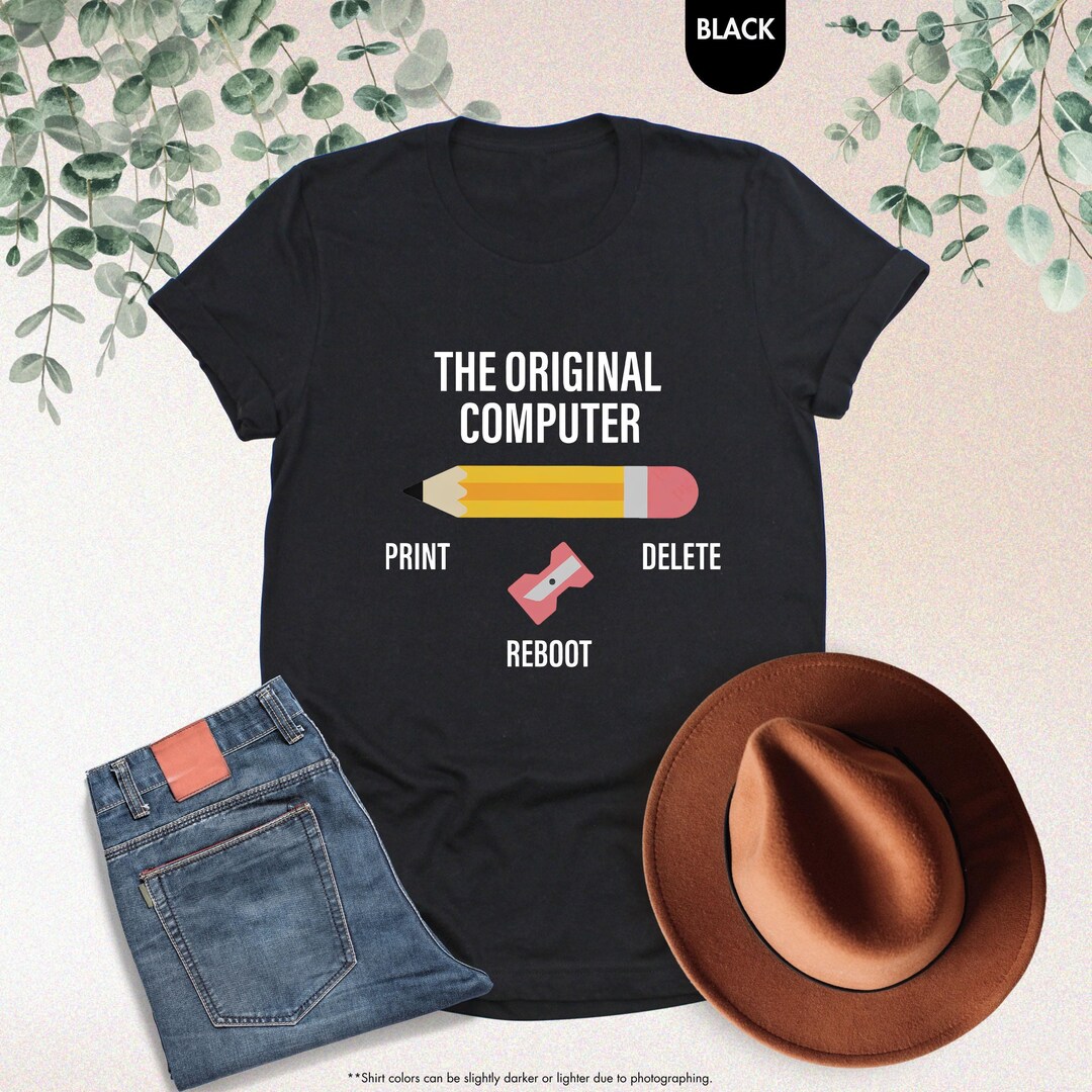 The Original Computer Shirt, Funny Programmer Shirt,computer Programmer ...