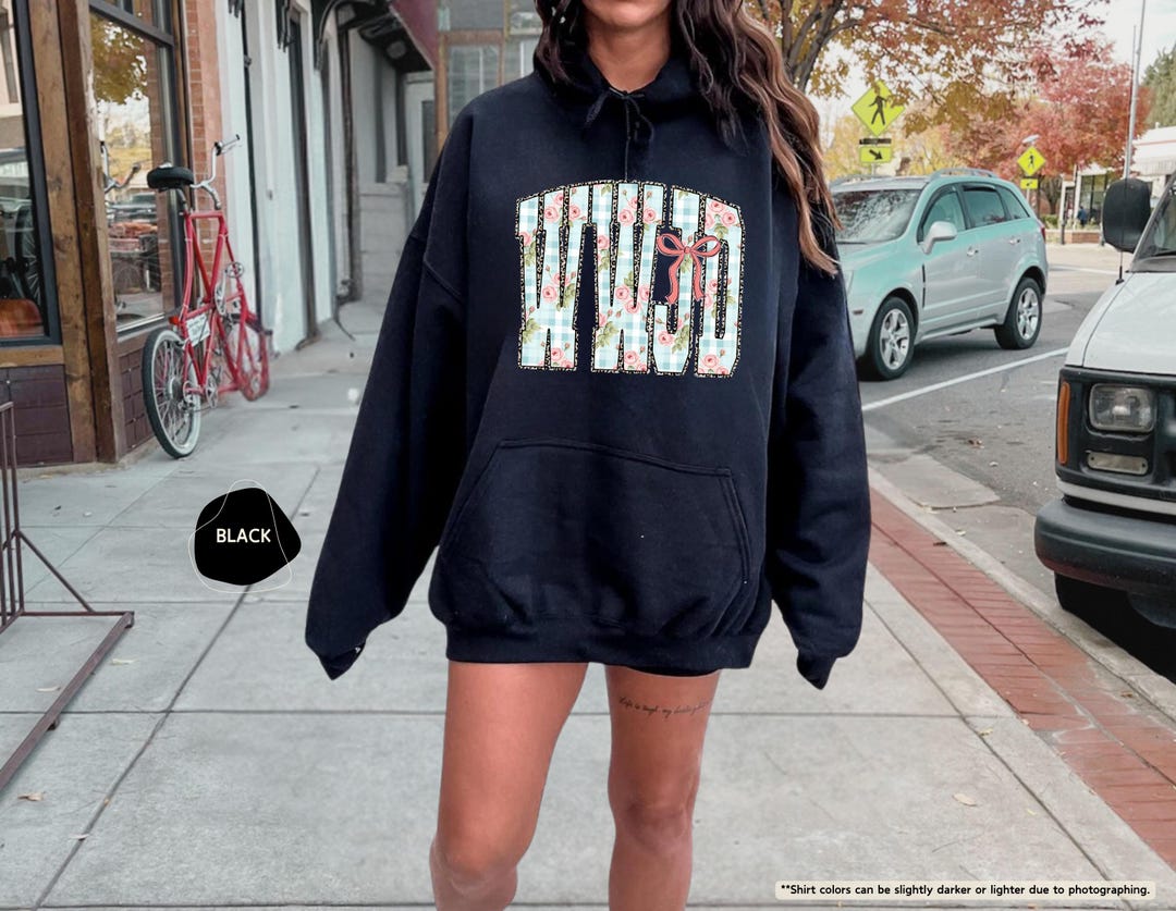 WWJD Hoodie, What Would Jesus Do Sweatshirt, Faith Encouragement Gift ...