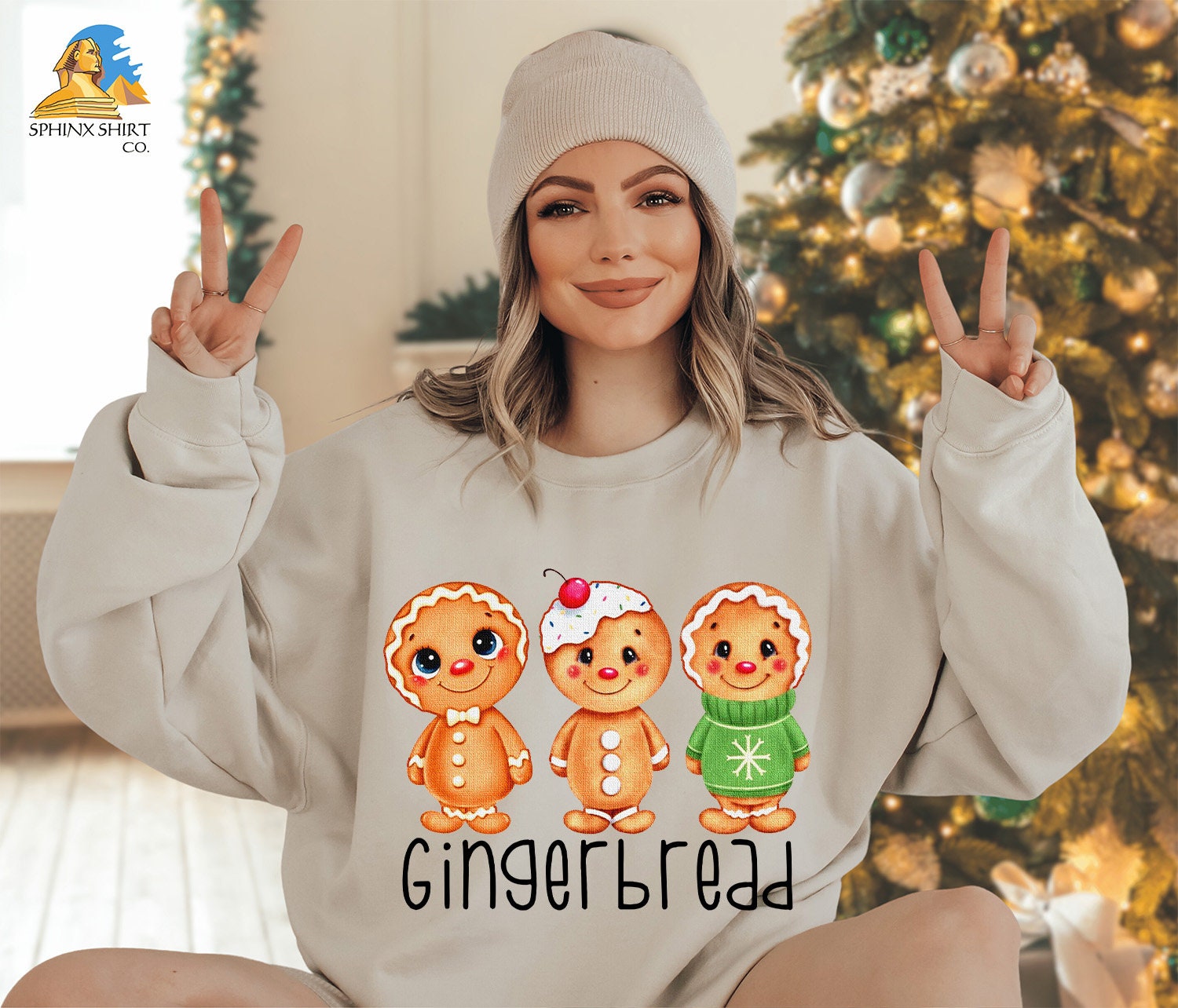Gingerbread Sweatshirt Gingerbread Cookies Christmas Cookies - Etsy