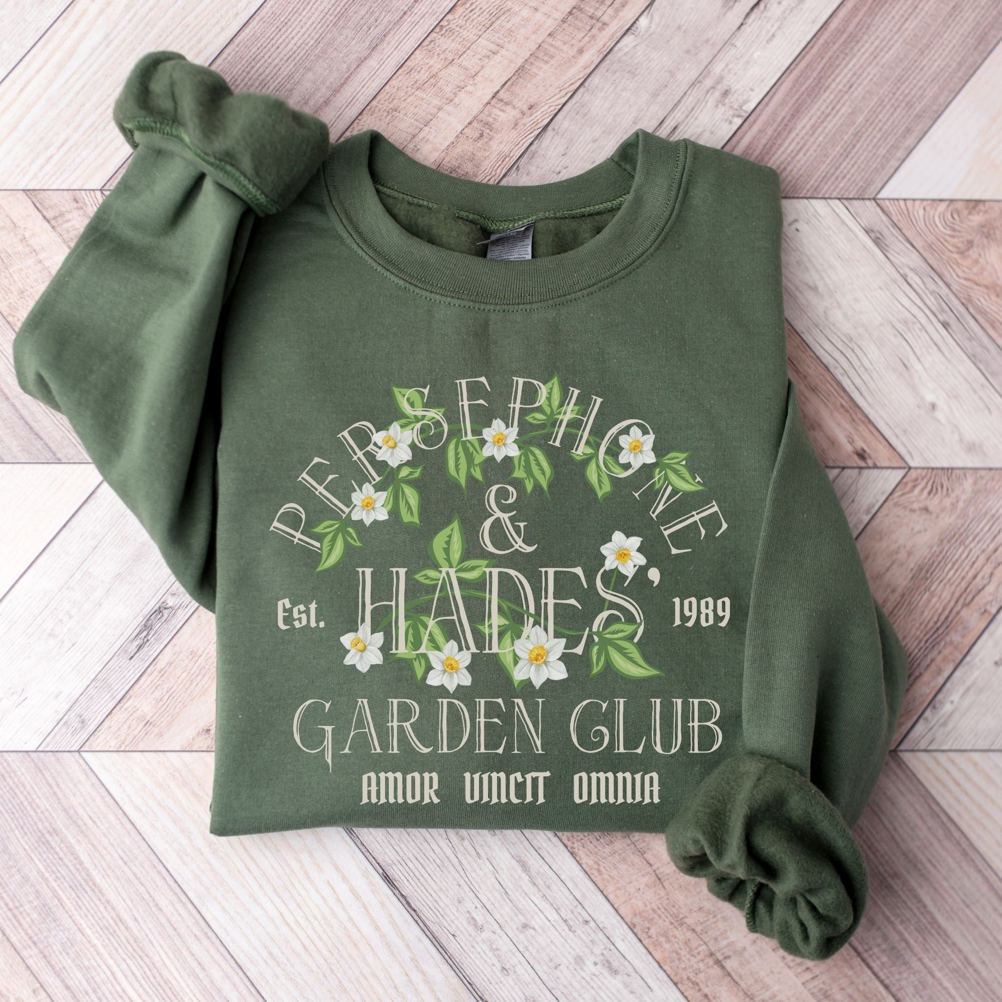 Persephone Sweater Greek Mythology Pullover Bookish Crewneck A Touch of ...