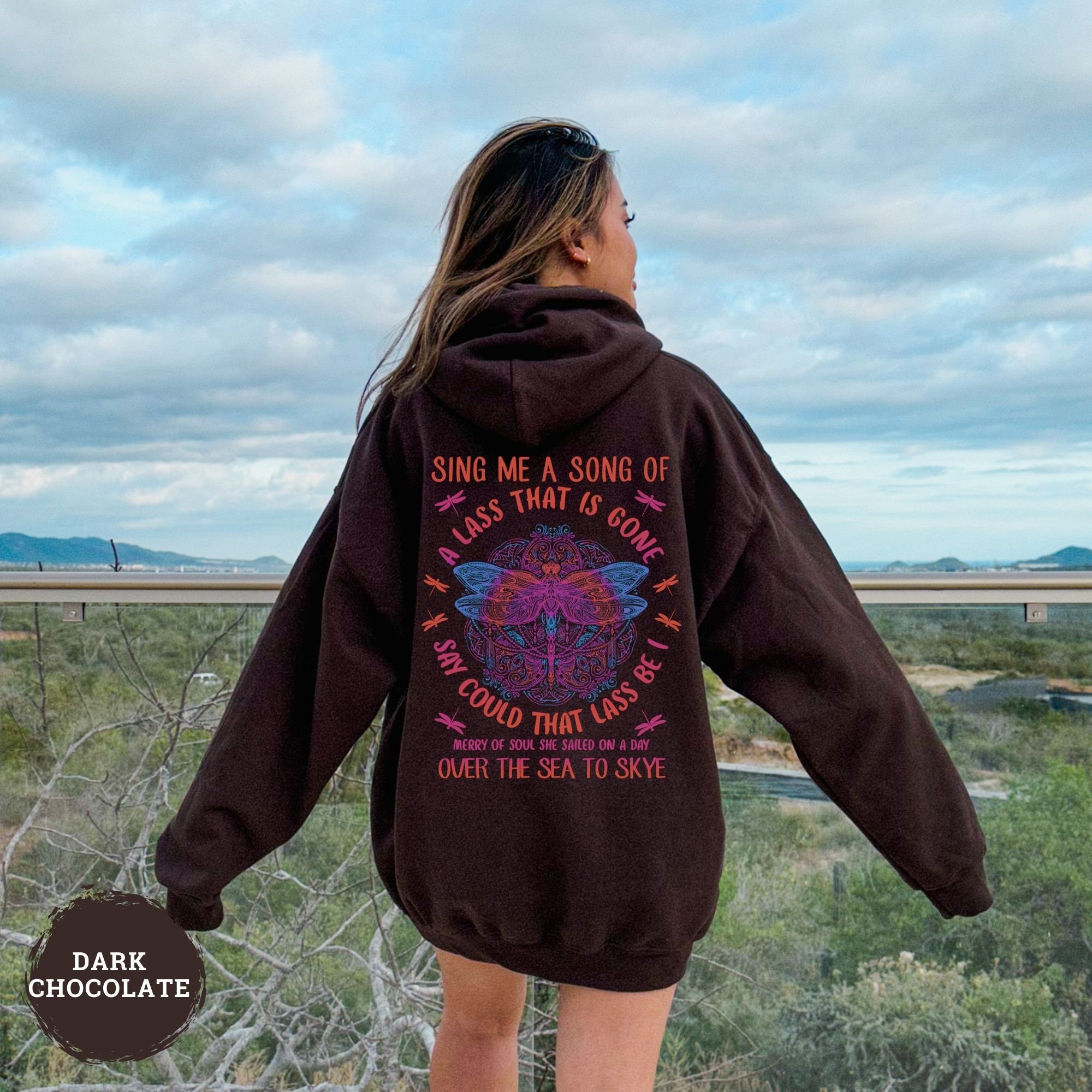 Outlander Hoodie Sing Me a Song Sweater Bookish Hoodie Outlander Series Outlander Gift Dragonfly ...