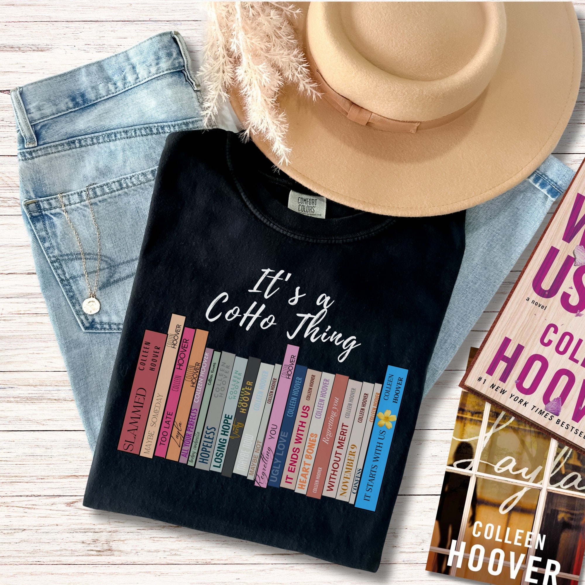 Colleen Hoover It's a Coho Thing Comfort Colors Tshirt Mother Daughter ...