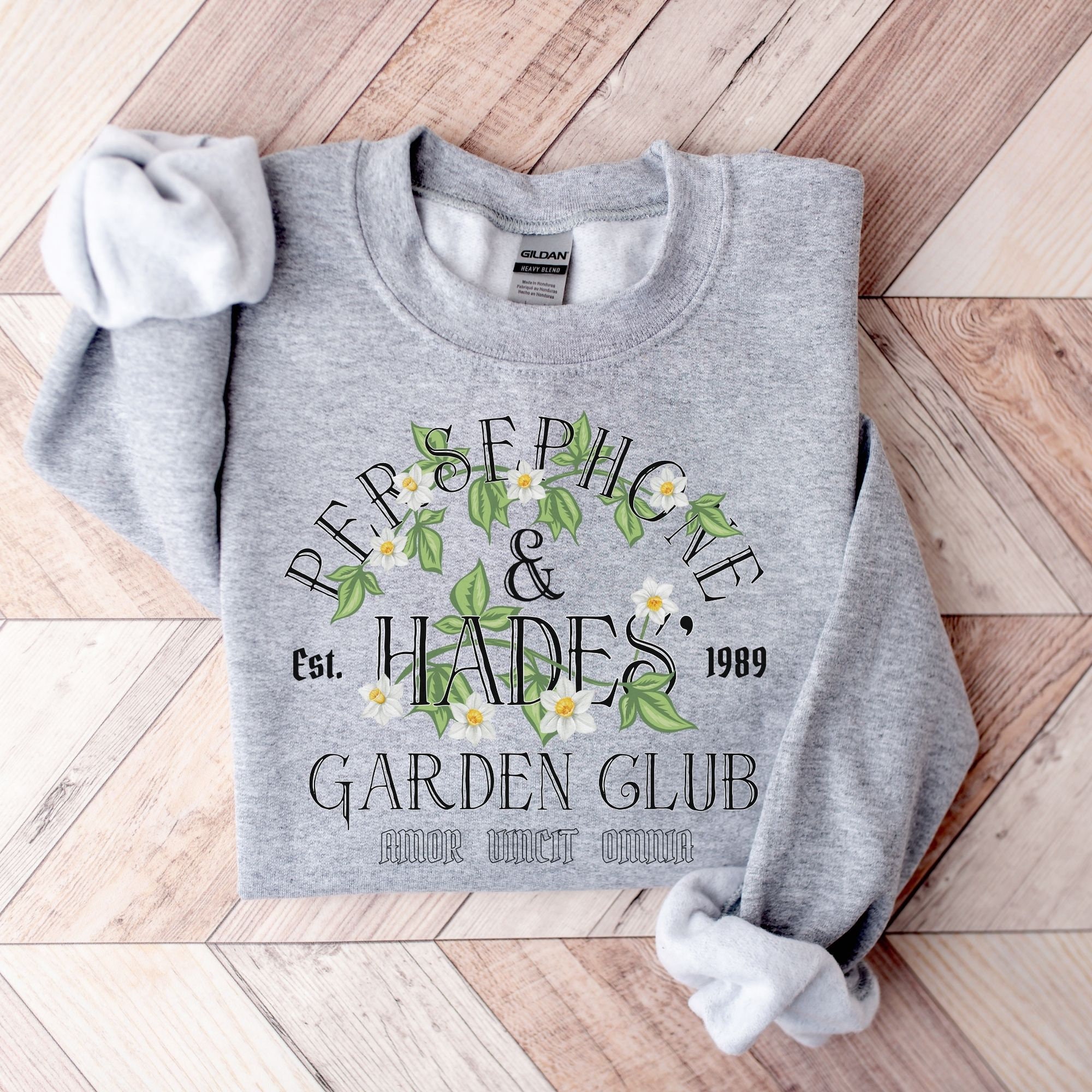 Persephone Sweater Greek Mythology Pullover Bookish Crewneck A Touch of ...