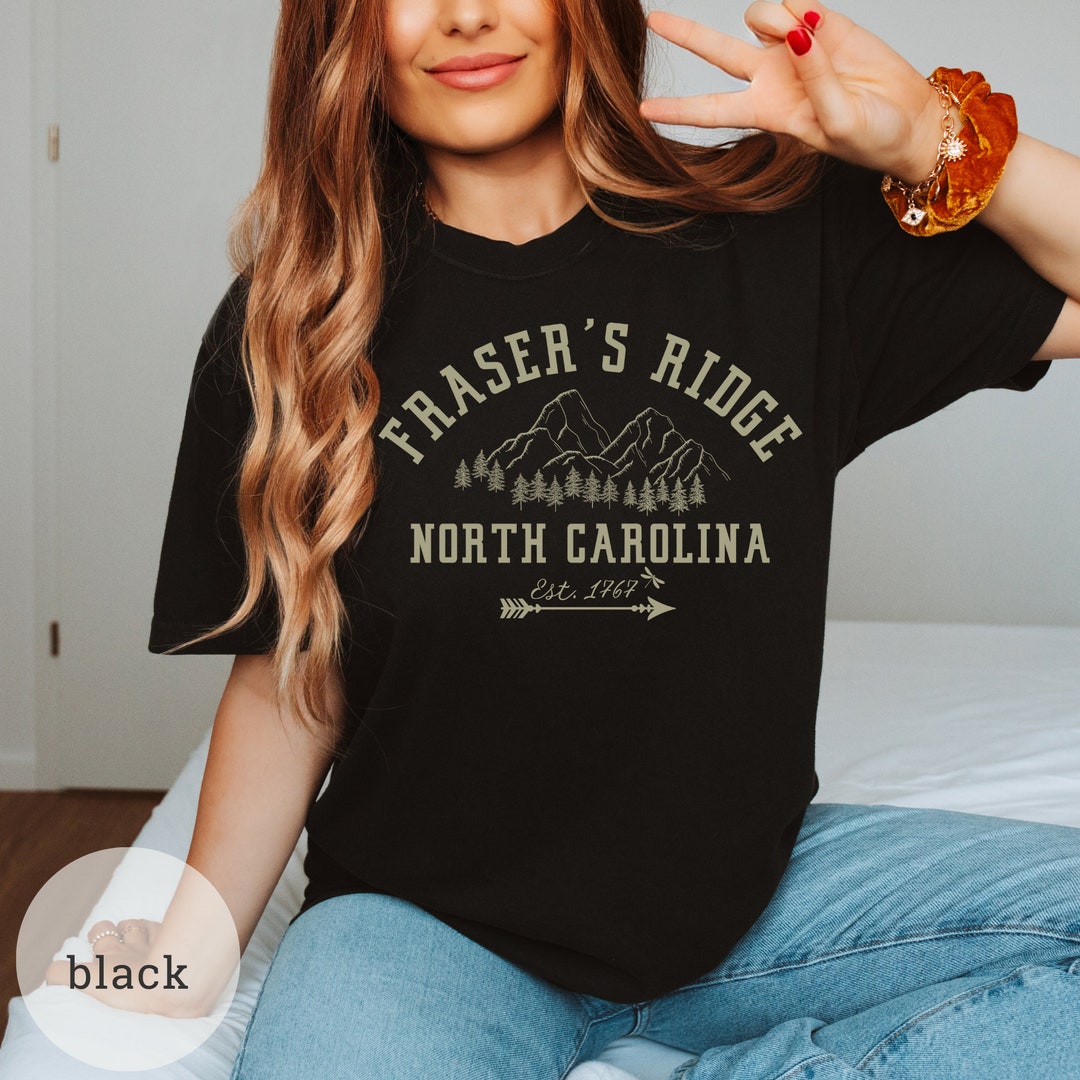 Outlander T-shirt Fraser's Ridge North Carolina Bookish Shirt Outlander ...