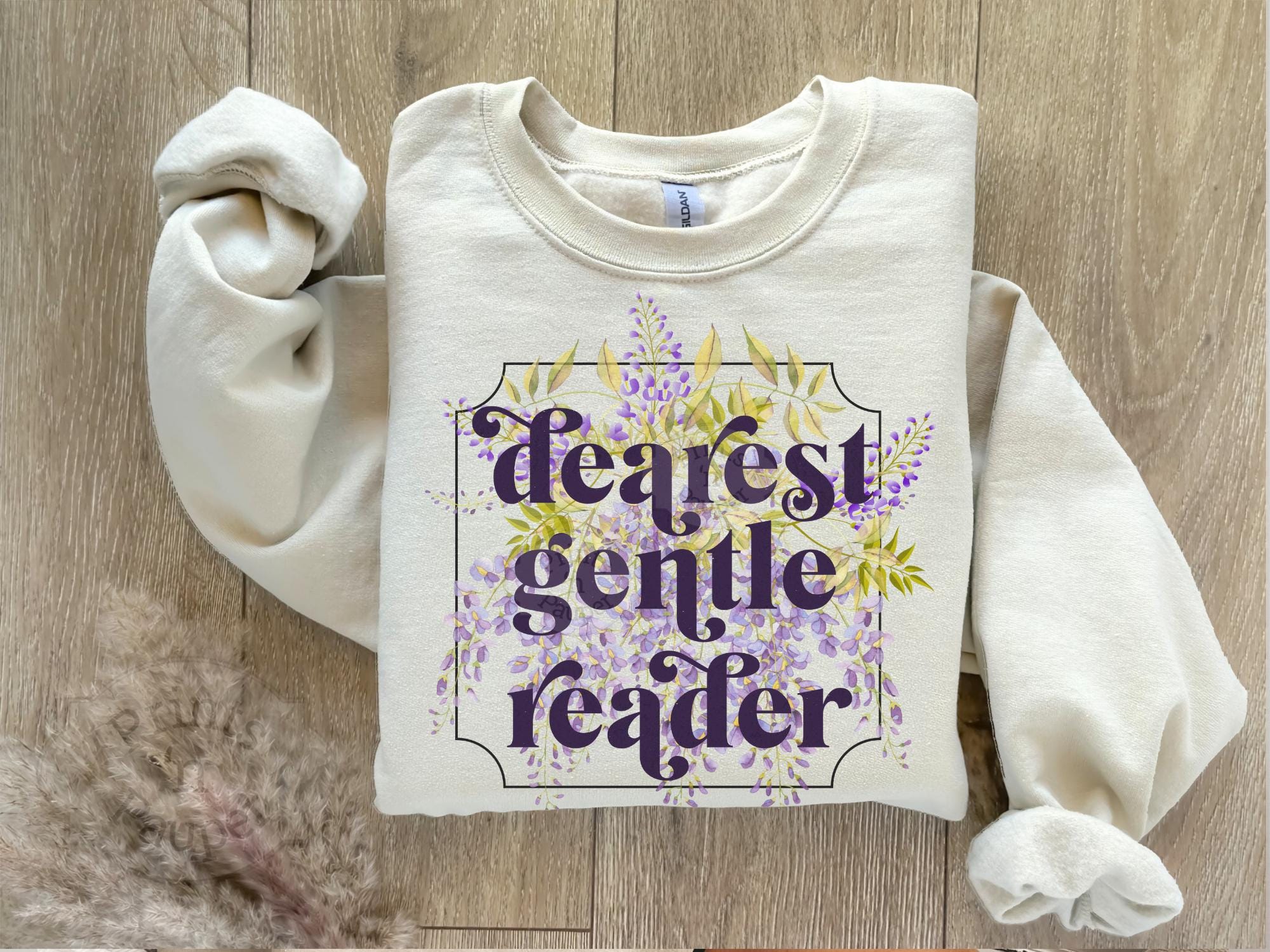 Dearest Gentle Reader Sweatshirt Unisex Whistle Down Society Papers ...