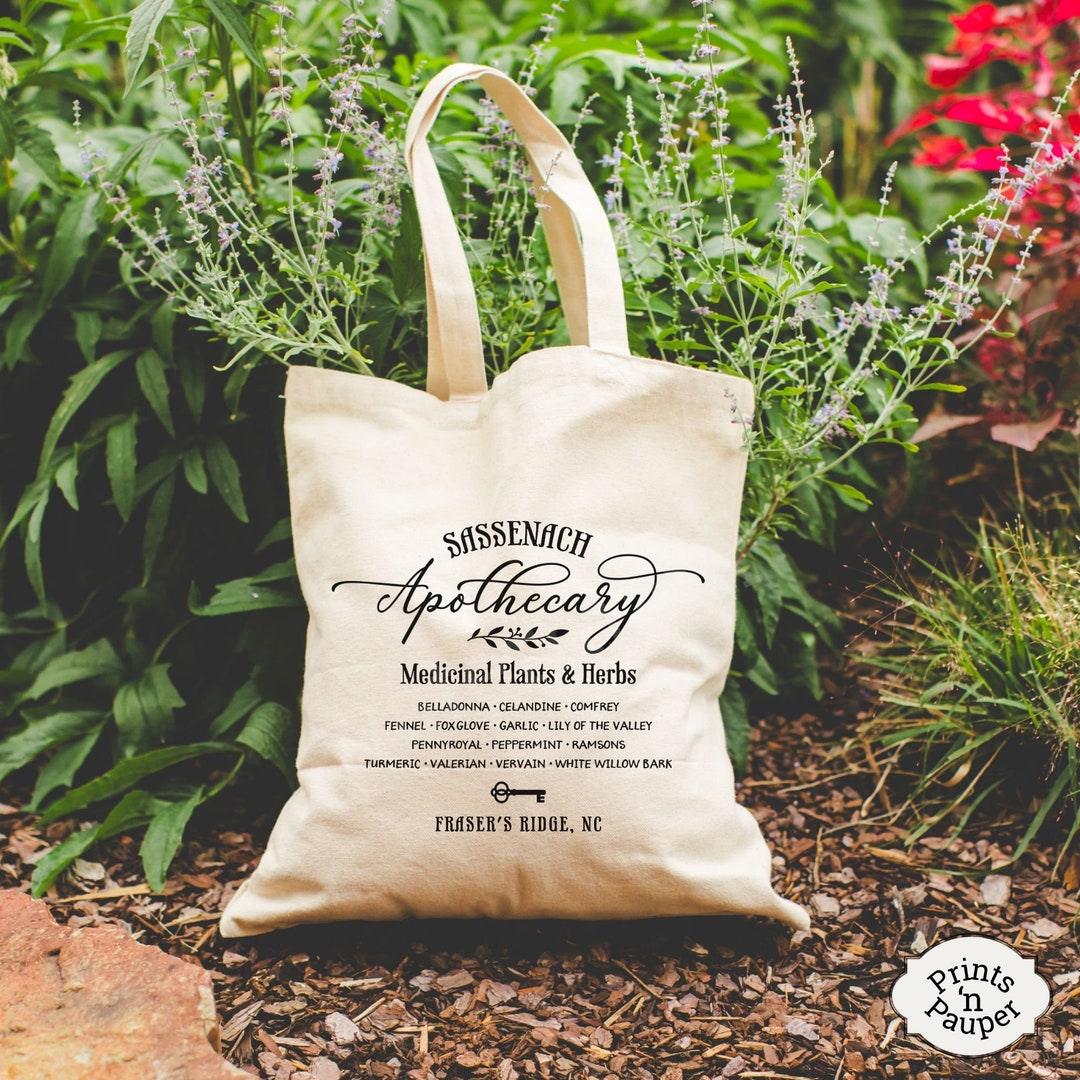 Outlander Tote Sassenach Apothecary Bookish Bag Gift for Reader ...