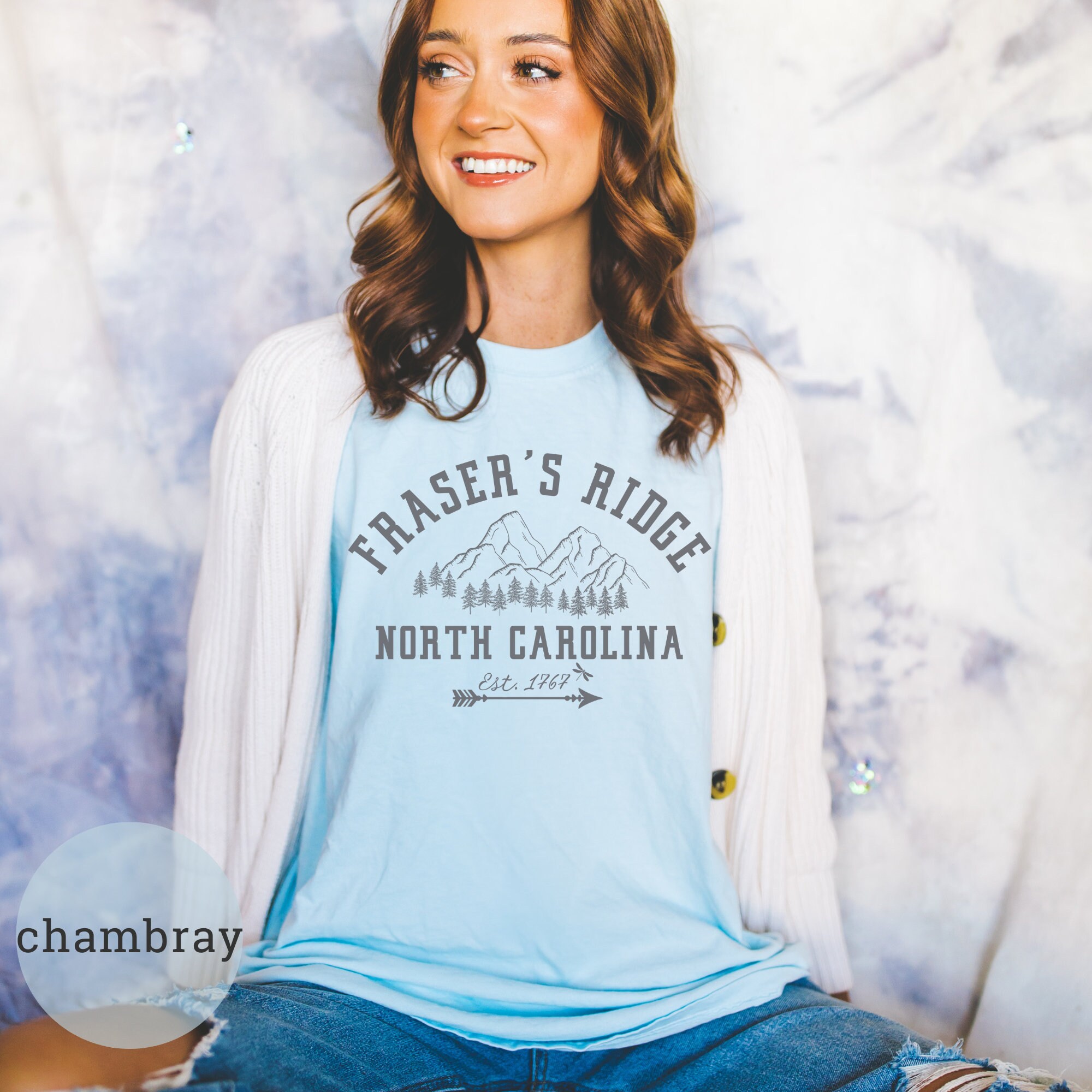 Outlander T-shirt Fraser's Ridge North Carolina Bookish Shirt Outlander ...