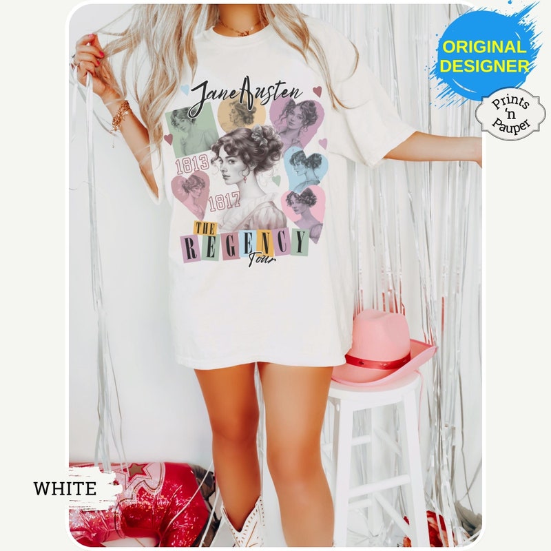 Jane Austen T Shirt - Etsy