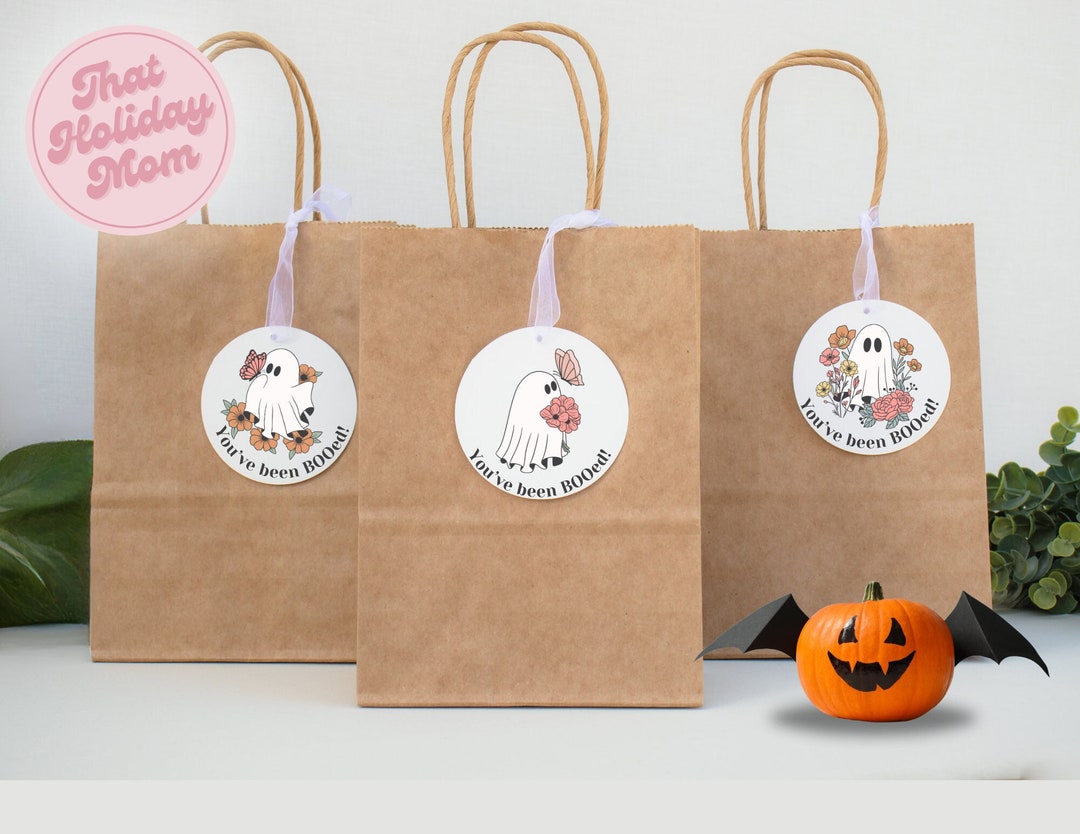 Youve Been Booed Printable Tags for Boo Bags, Vintage Halloween, Booed ...