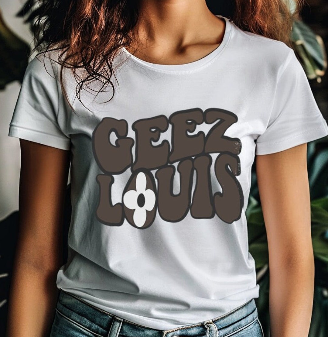 Geez Louis PNG, Geez Louis Retro Png, Groovy, Louis Png, Luxury Design ...
