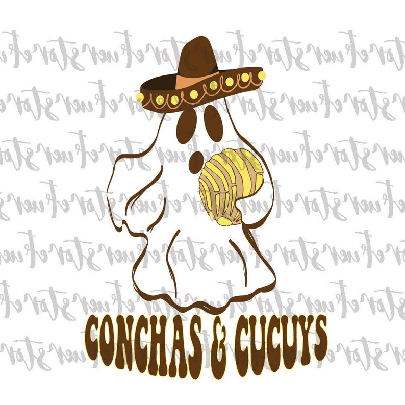 Conchas and Cucuys PNG, Conchas Png, Mexican Ghost Png, Spooky PNG ...