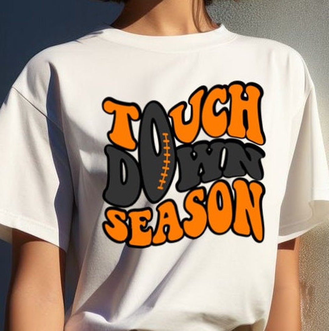 Touchdown Season Png, Retro Football Png,football Mom Png,game Day Png ...