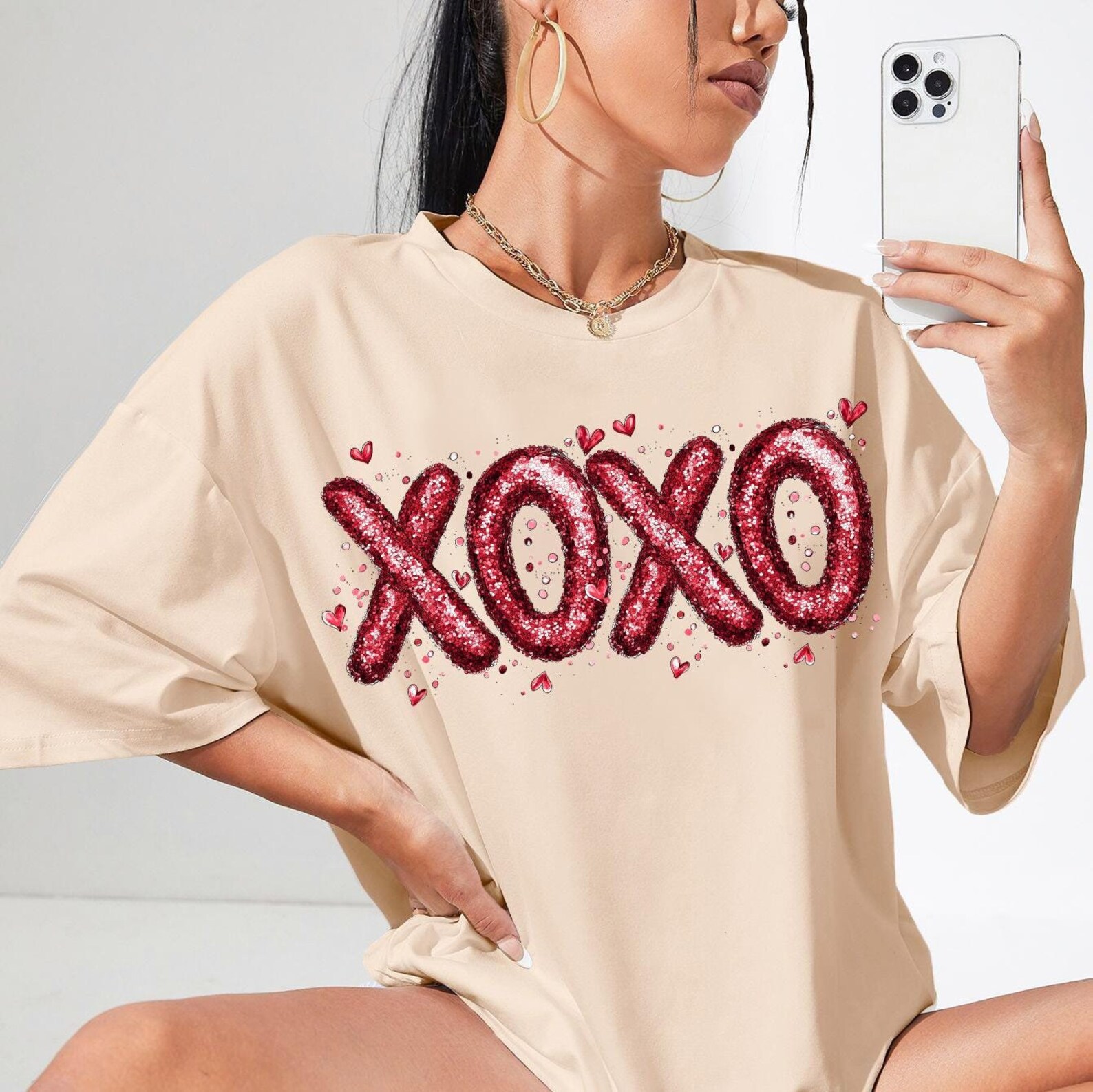 Faux Sequin XOXO Png, XOXO Png, Valentine Png, Valentines Day Png, Love ...