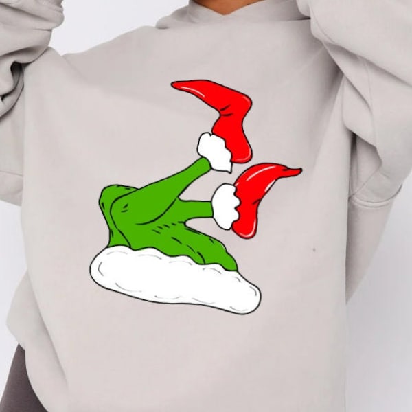 Grinch Grinch Feet - Etsy