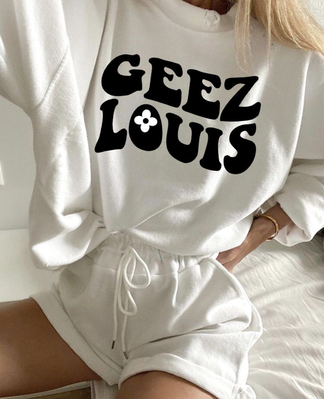 Geez Louis PNG, Geez Louis Retro Png, Groovy, Louis Png, Luxury Design ...