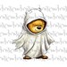 Halloween Bear Ghost PNG, Halloween Png, Funny Halloween Png, Spooky ...