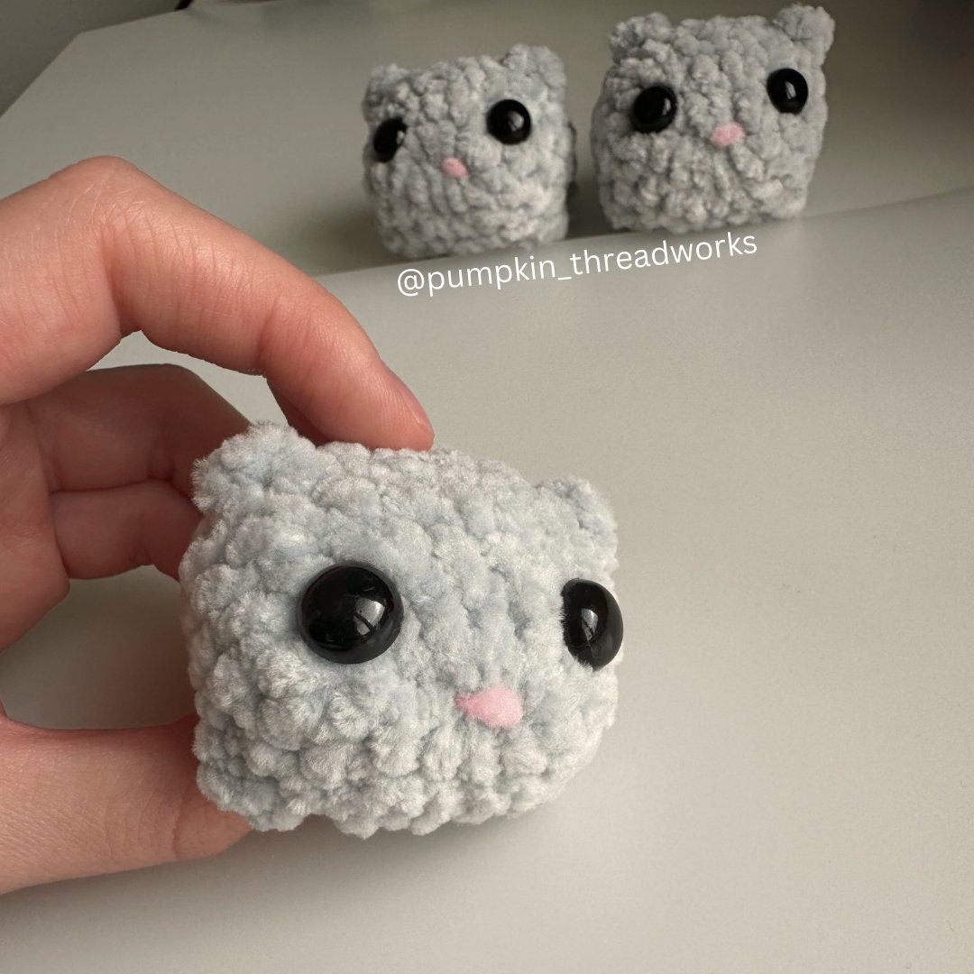 Sad Hamster No-sew CROCHET PATTERN, Tiny Pocket Hamster - Etsy