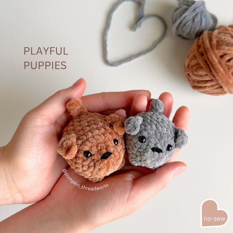 5in1 Pocket Pets CROCHET PATTERN Bundle, No-sew Pattern - Etsy