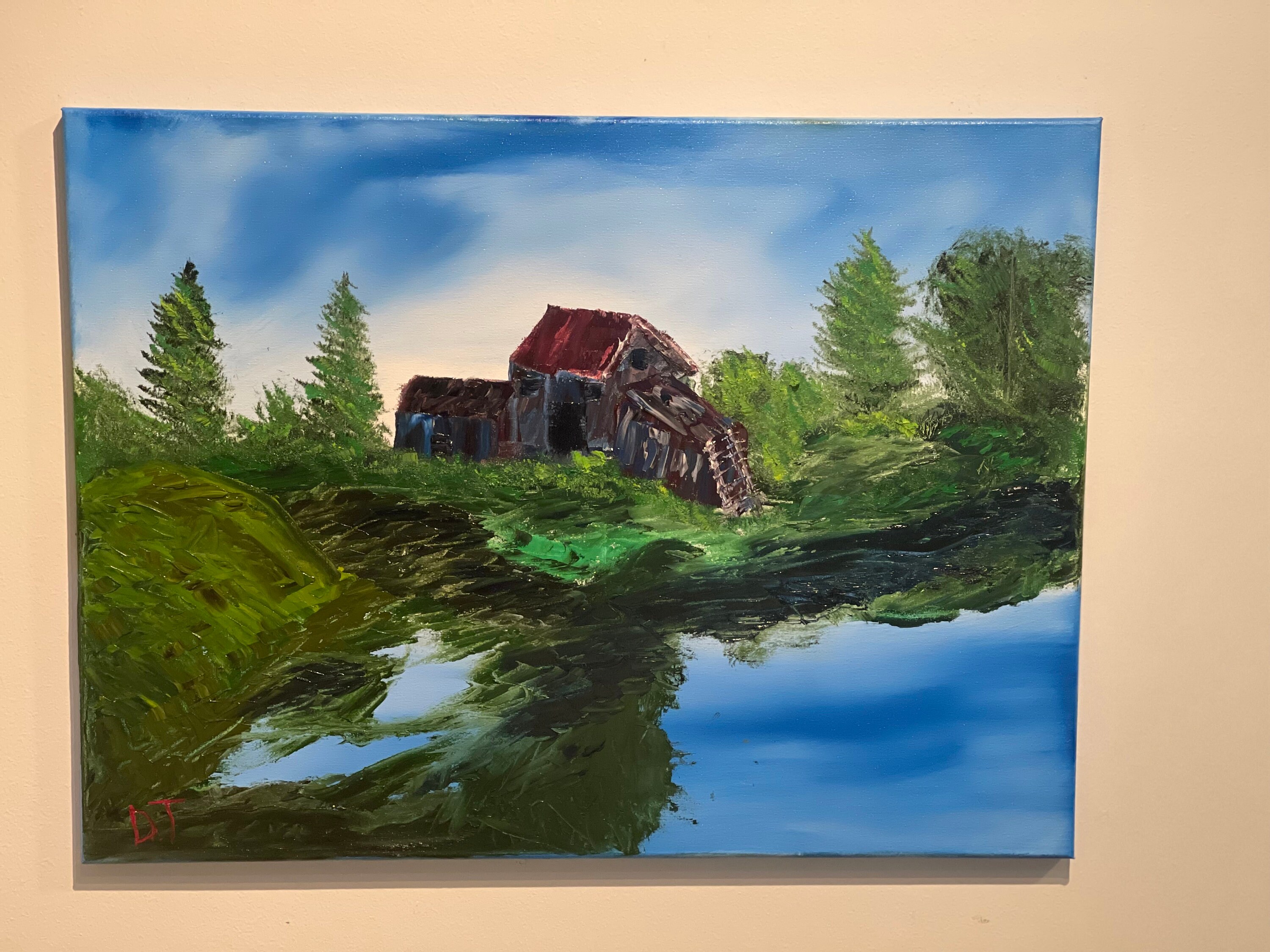 Oil Paintings by Dion. These Original Oil Paintings Are Bob Ross ...