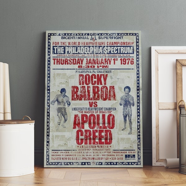 Apollo Creed Poster - Etsy