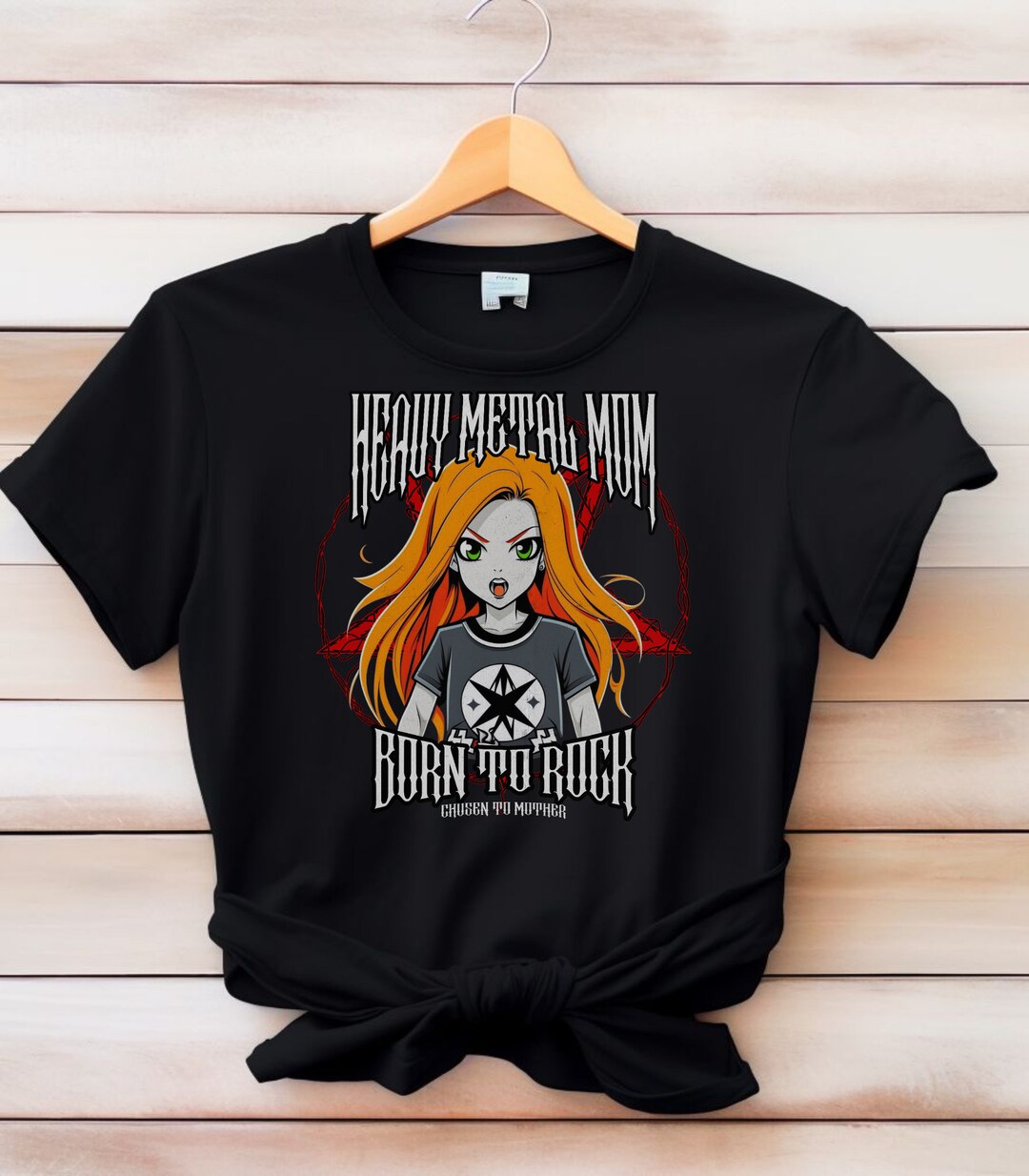 Heavy Metal Mom Funny Heavy Metal Music Shirt Thrash Metal Ts