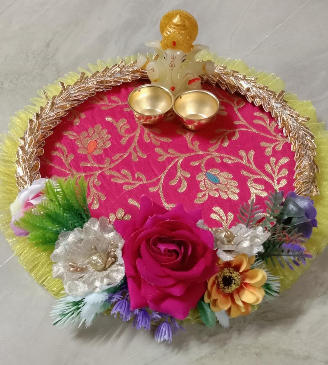 Pooja Thali for Your Festive Season Temple Decor Worship Utensils for ...