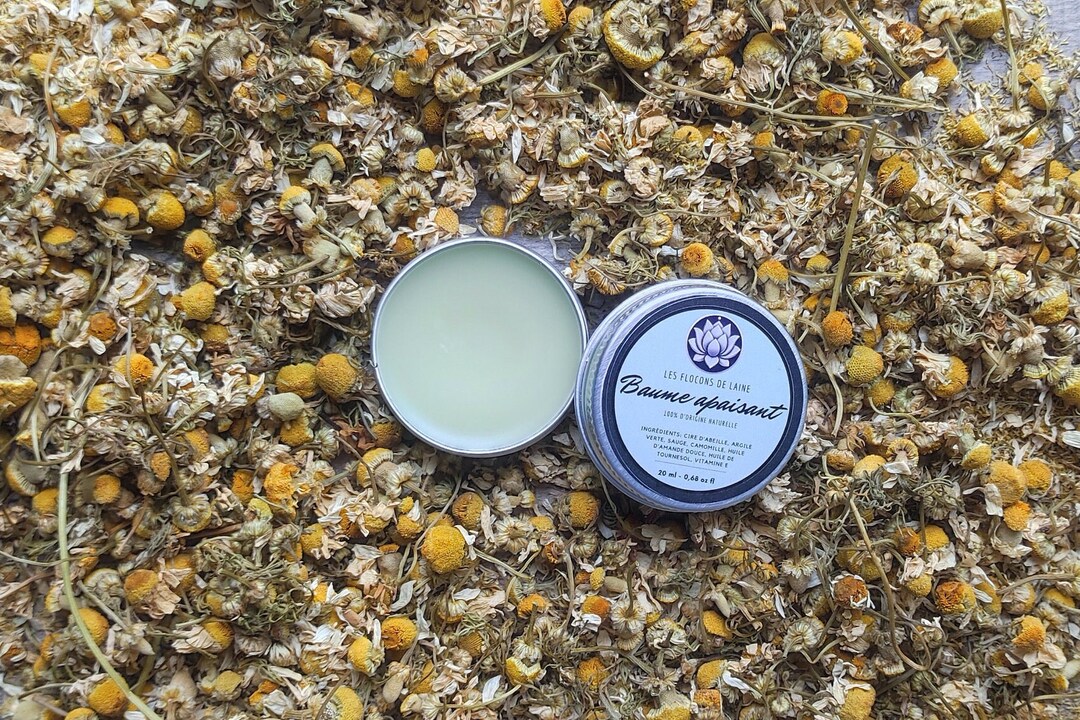 Repairing and Nourishing Balm, Aromatherapy, Infused Sage & Chamomile ...