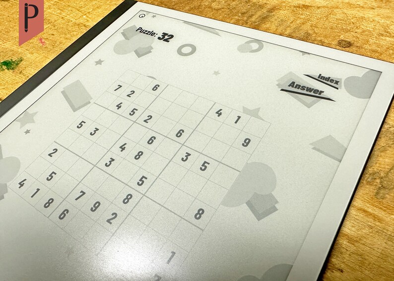 100 Sudoku Puzzles for Remarkable Paper Tablet - Hyperlinked PDF Puzzle ...