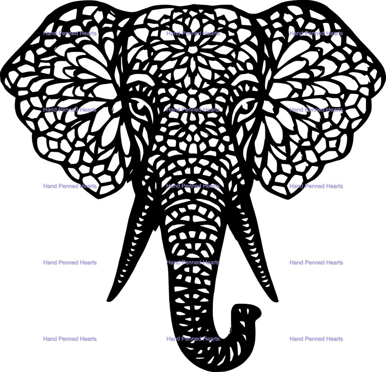 Elephant Svg Elephants Svg Animal Svg, Mandala Svg,boho Svg Africa Svg ...