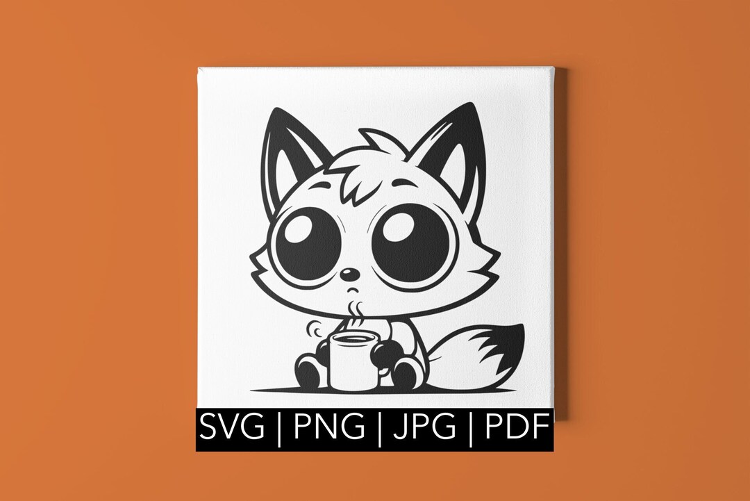 Fox Svg, Png, Jpeg, Pdf Designed for Cricut, Silhouette and Laser ...