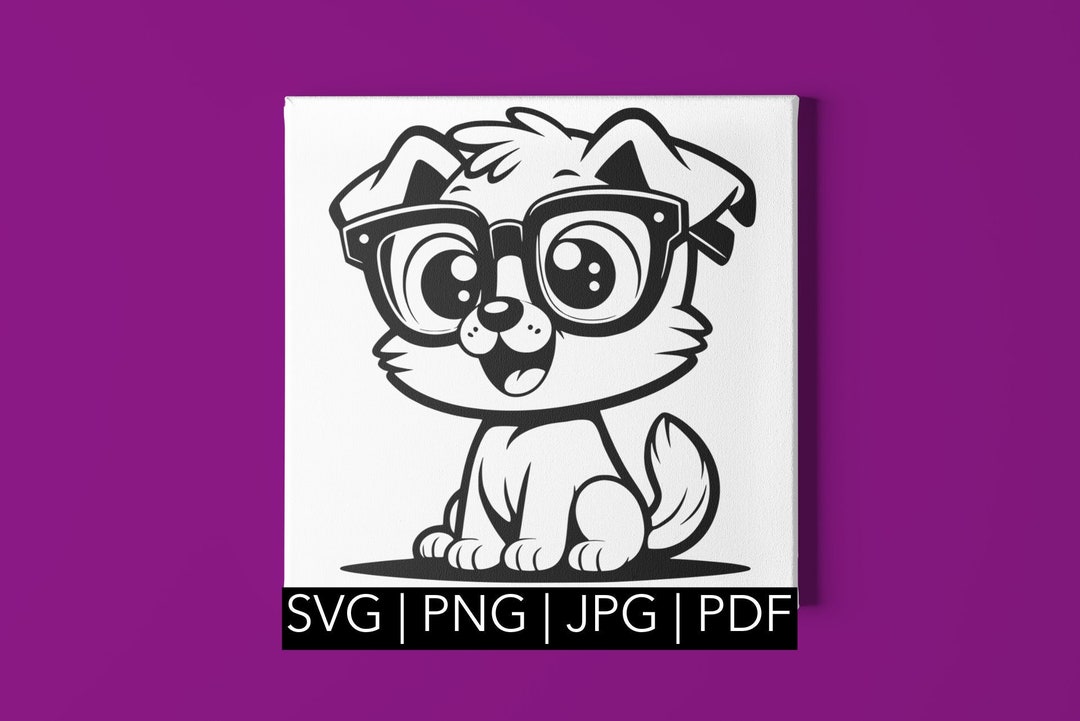 Dog Svg, Png, Jpeg, Pdf Designed for Cricut, Silhouette and Laser ...