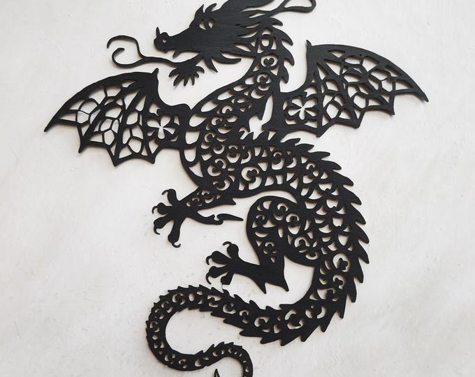 Chinese Dragon Head / SVG DXF EPS / Abstract Chinese New Year Dragon ...