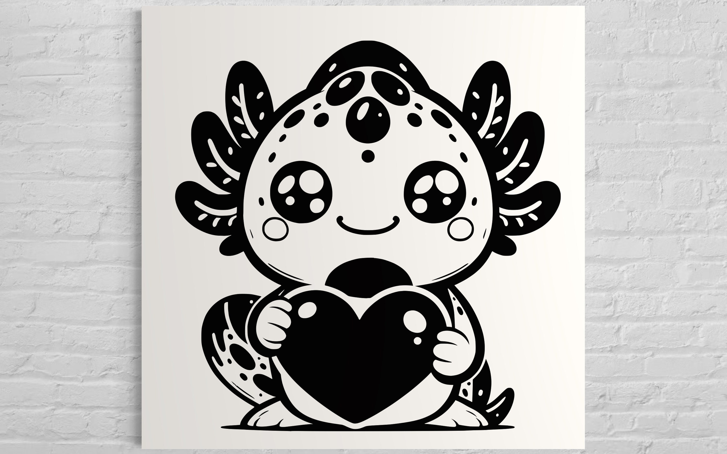 Axolotl Heart Axolotl Clipart HTV Axolotls SVG Axolotl - Etsy