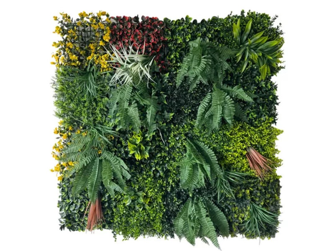 Wall Panel Wall Cladding Artificial Hedge 1 M X 1 M flower Meadow - Etsy