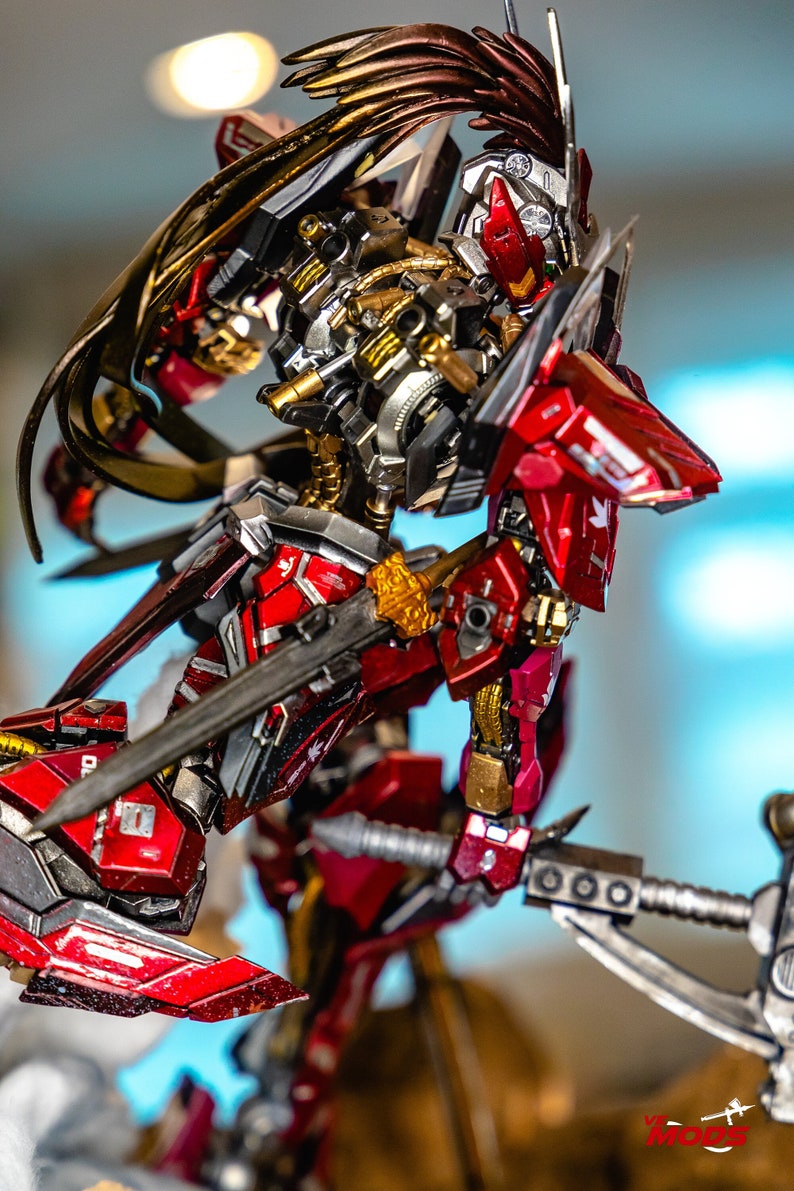 Custom MG Barbatos Gundam Ver. VEMODS. MG Barbatos + Aether Resin ...