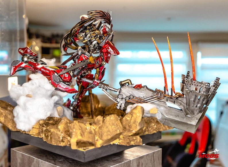 Custom MG Barbatos Gundam Ver. VEMODS. MG Barbatos Aether Resin ...