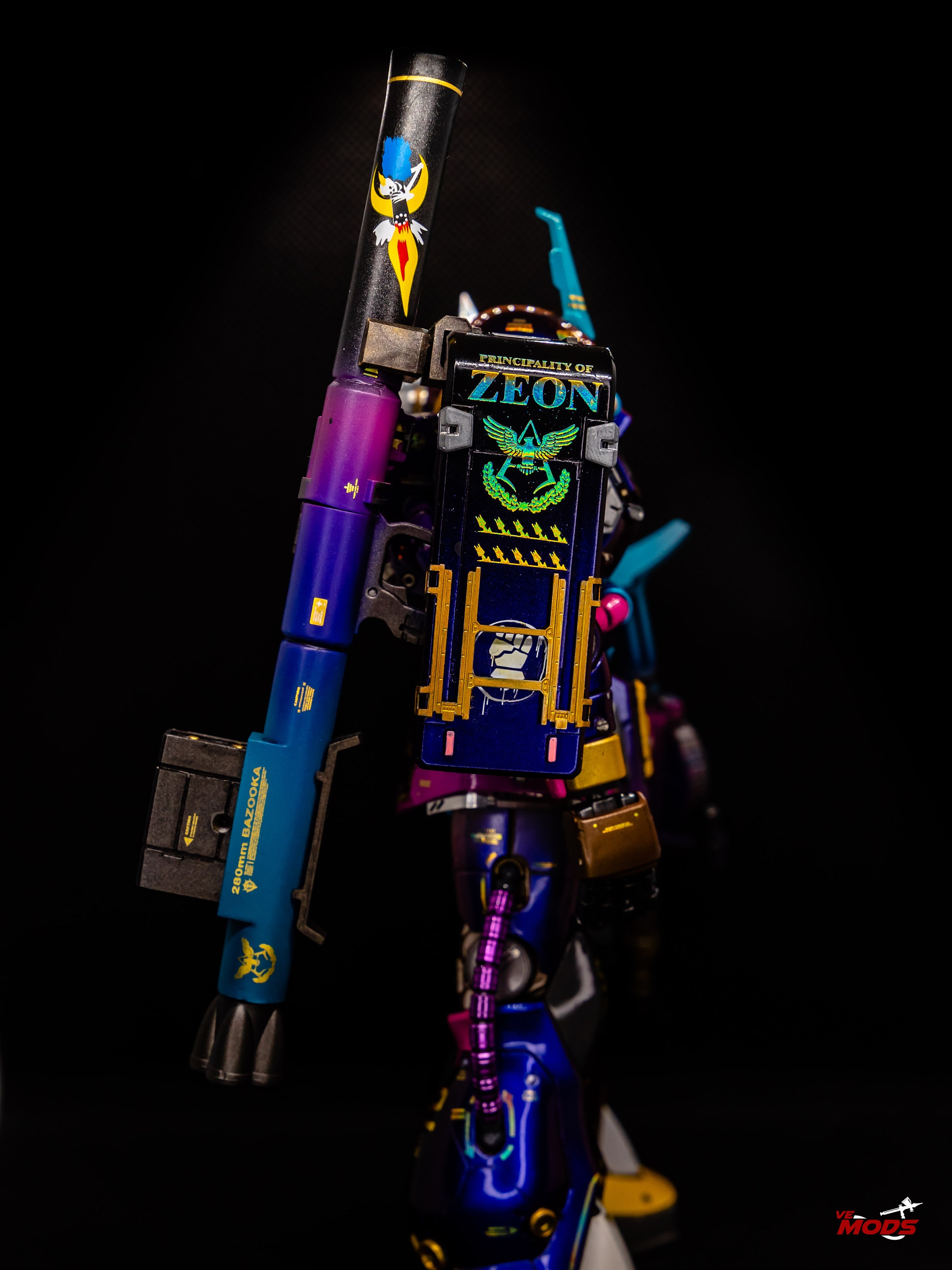 MG Cyberpunk Zaku Ver. VEMODS Custom Gunpla Build - Etsy