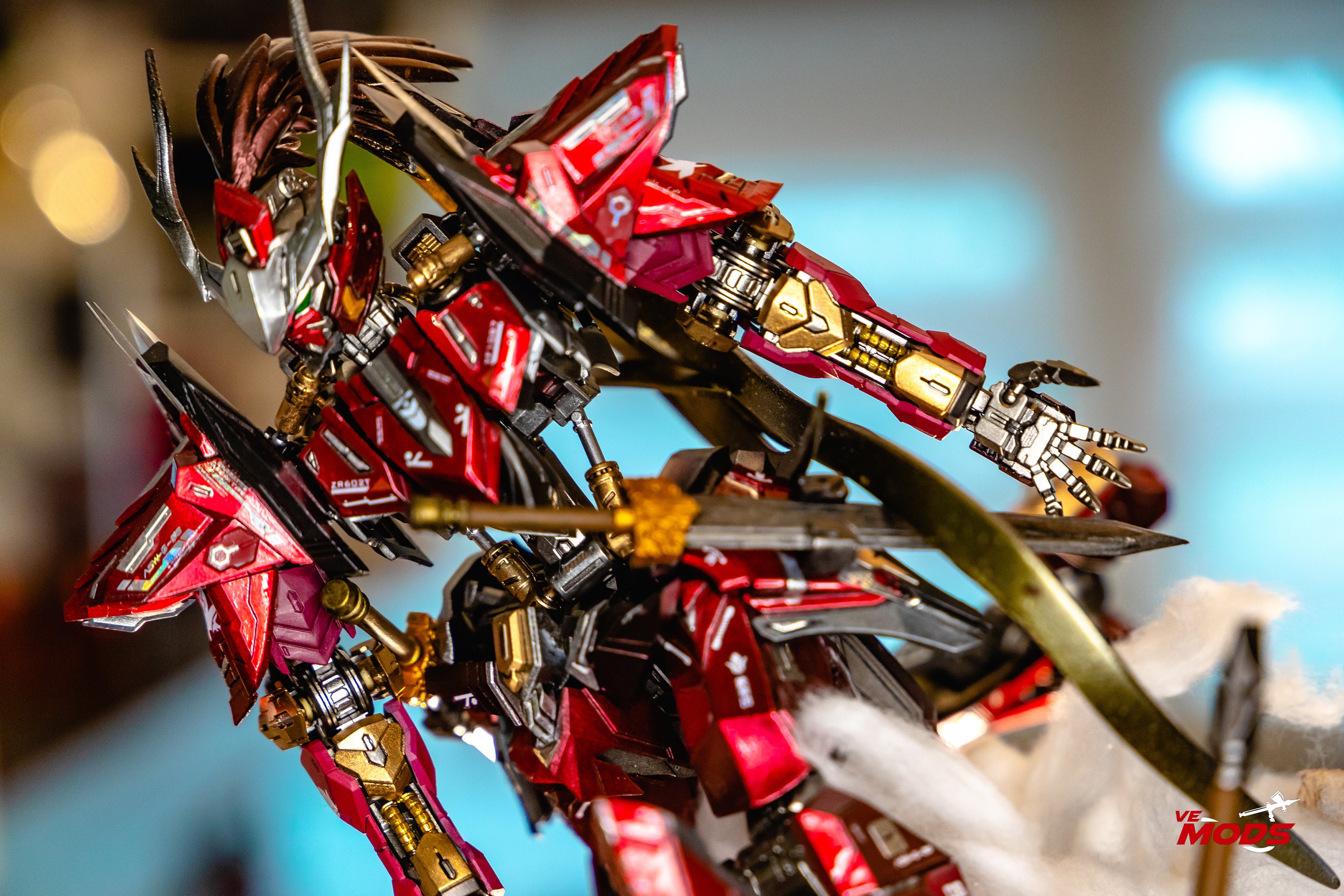 Custom MG Barbatos Gundam Ver. VEMODS. MG Barbatos Aether Resin ...