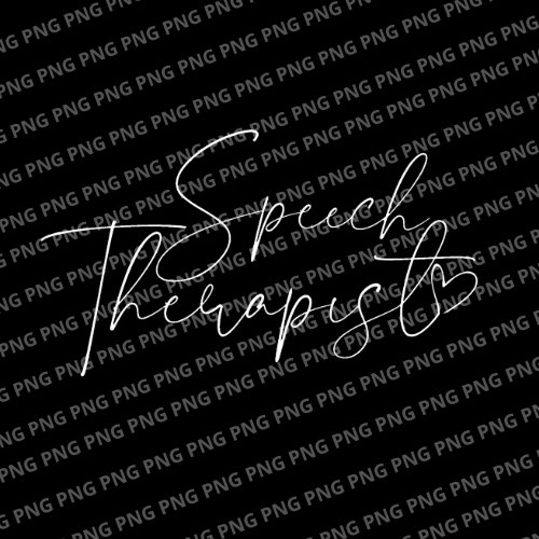 SLP PNG Speech Language Crew Speech Therapy Download Speech - Etsy