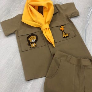 Personalized Safari Guide Outfit for Toddler - Unique Gift for a Baby’s ...
