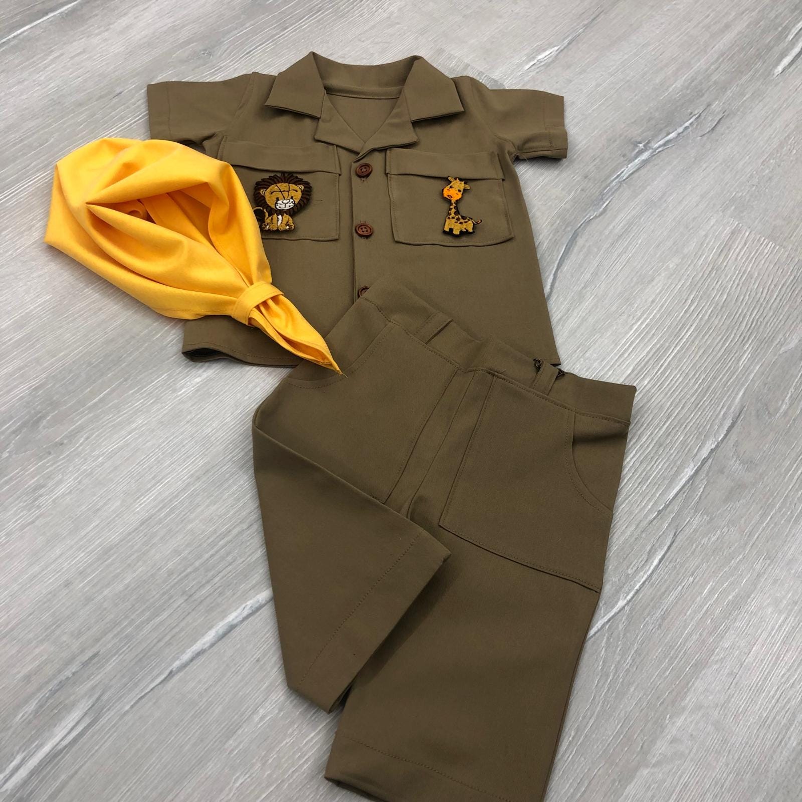 Personalized Safari Guide Outfit for Toddler - Unique Gift for a Baby’s ...