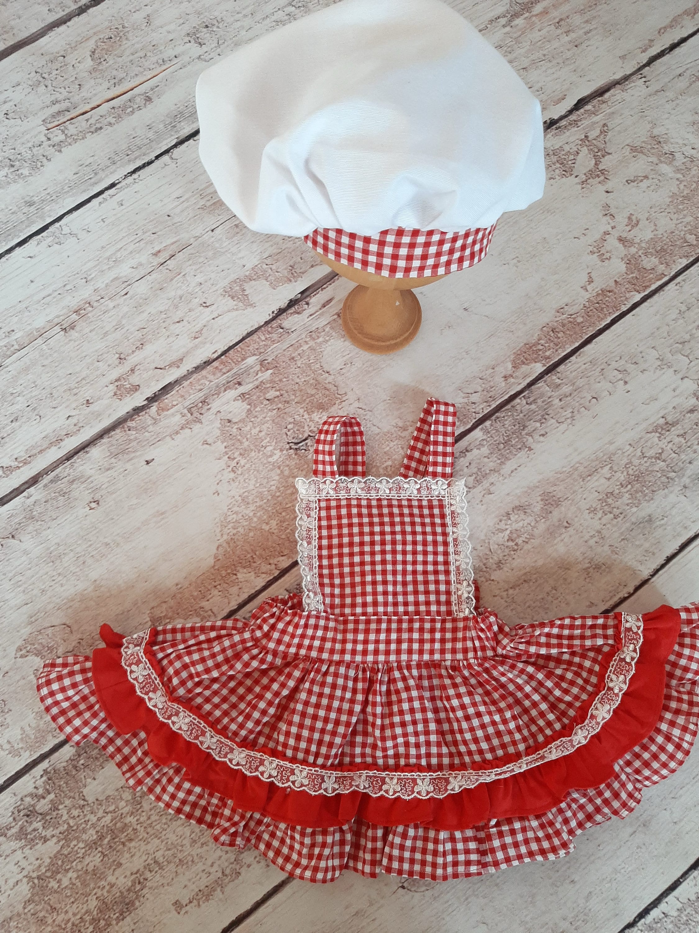 Little Chef Girl Costume for Photo Props and Birthday First Quality ...