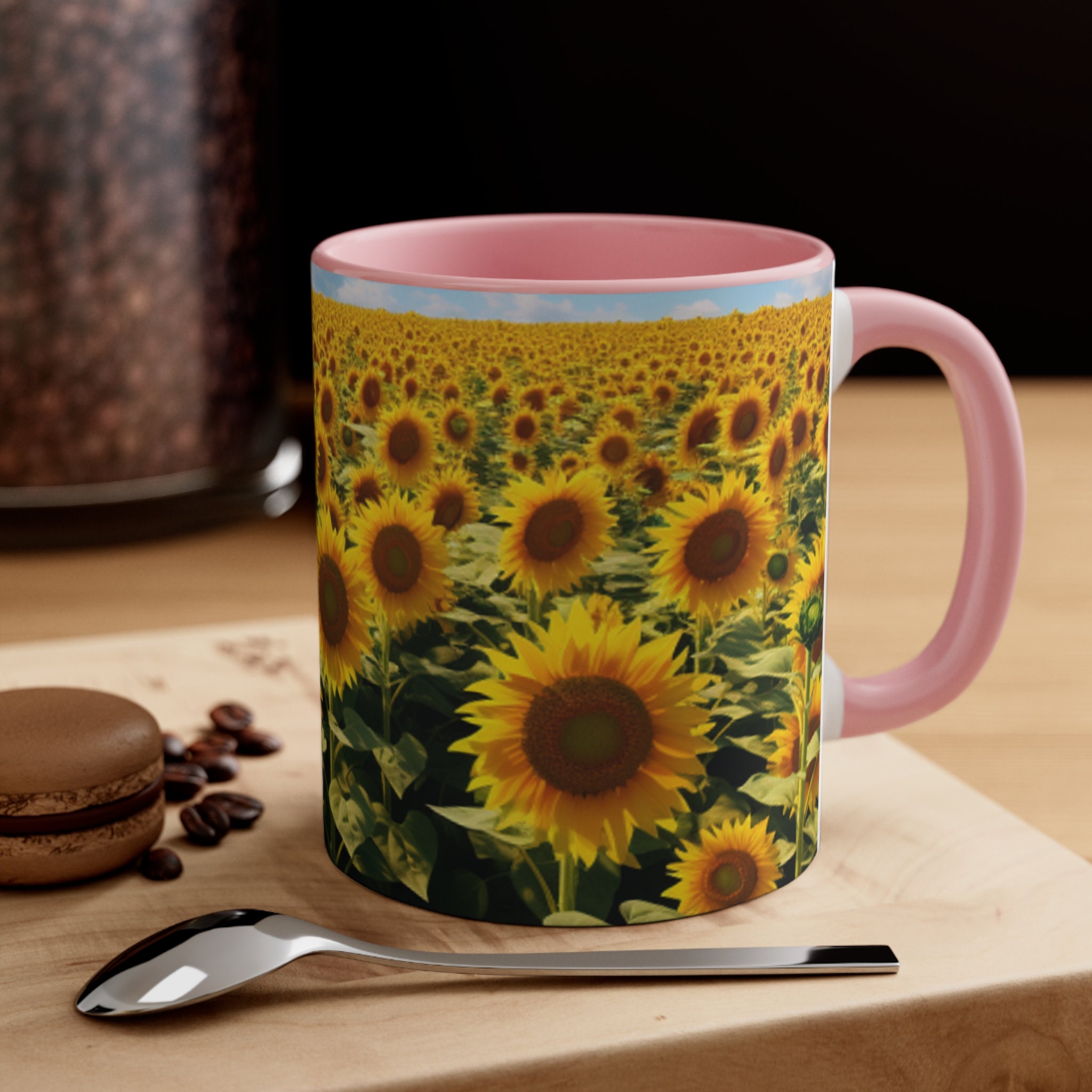 Sunflower Mug, Sunflower Gifts, Sunflower Cup, Sunflower Coffee Mug ...