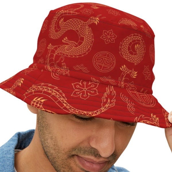 Chinese Bucket Hat - Etsy