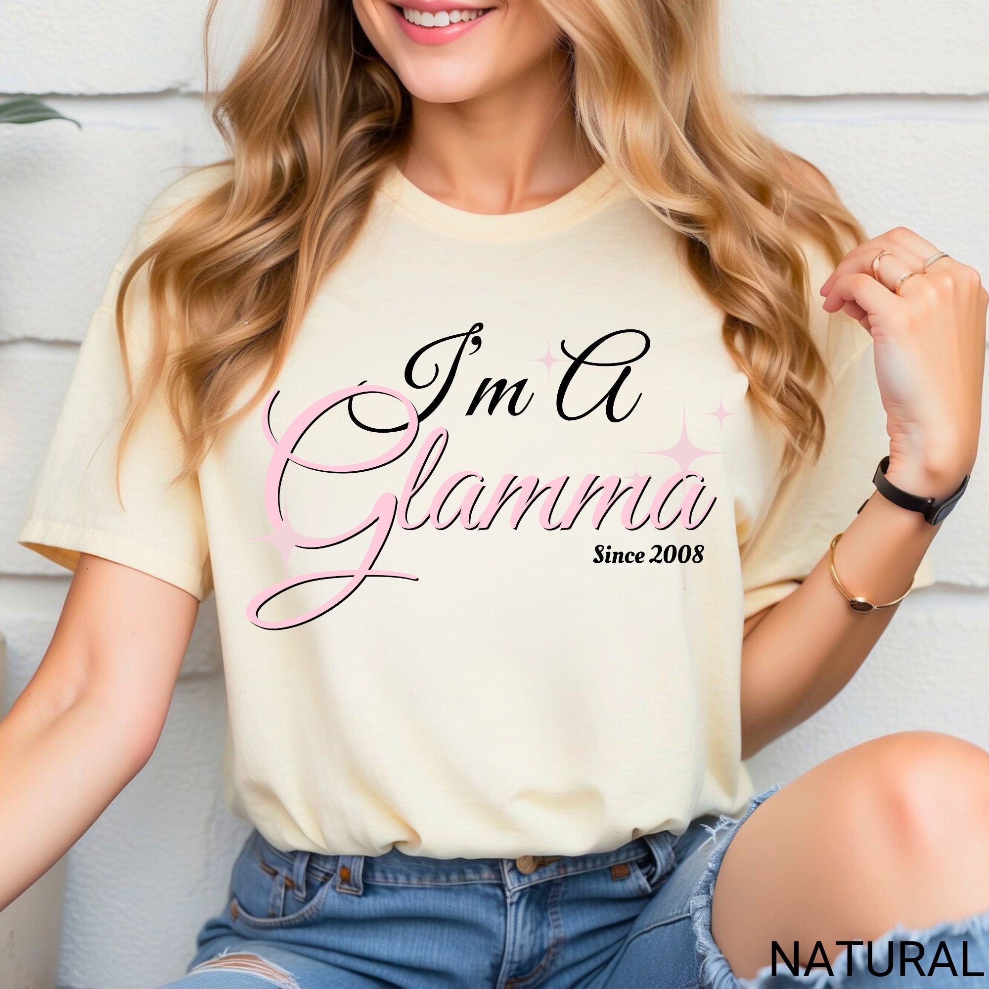 Custom Glamma Sweatshirt Personalized Grandma Sweatshirt Glamma Gift ...