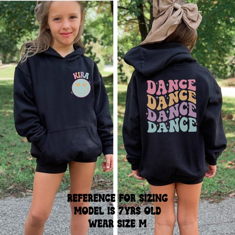 Personalized Dance Sweatshirt, Custom Dancer Hoodie, Gift for Dancer ...