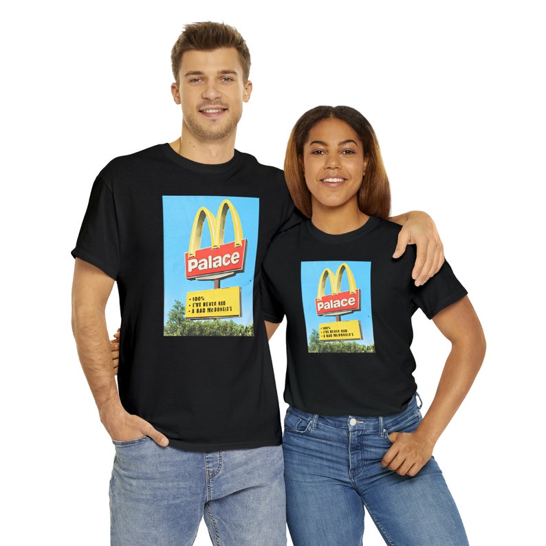 Mcdonald's T-shirt Collaboration Palace / Merchandise Mcdonald's / High ...