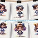 Chibi Teacher Clipart: Back to School Friends (PNG) - Etsy