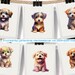 Watercolor Puppies Clipart, , Puppy Png Bundle, Puppies Clipart Bundle ...